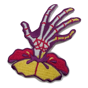 Cecilia Skeleton Hand Patch